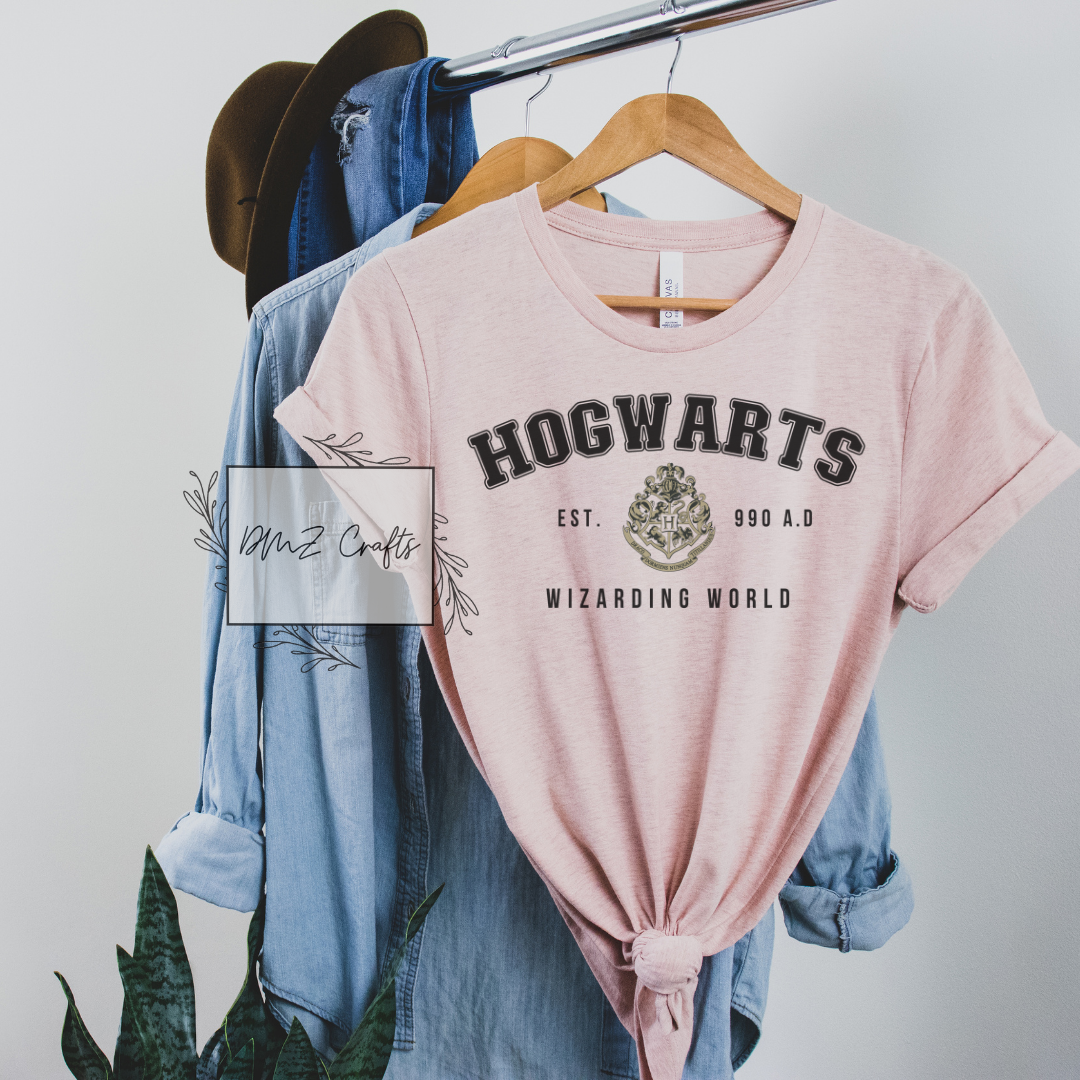 Hogwarts T-Shirt – DMZCraftsbyDestiny